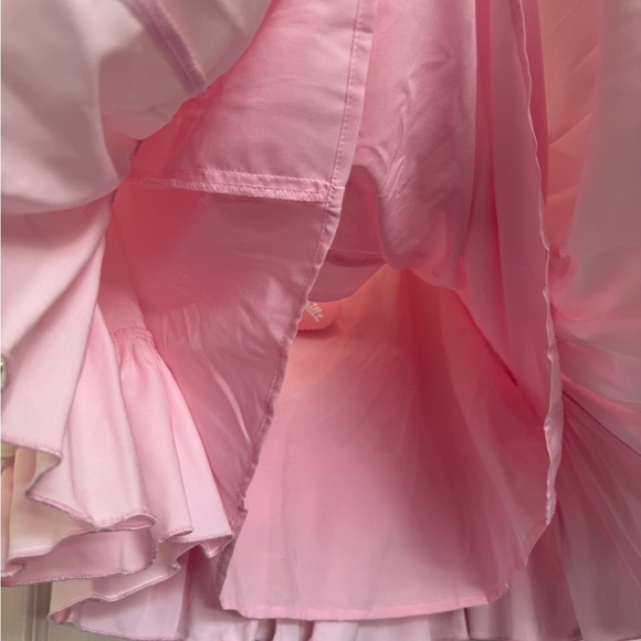 Sugar Thrillz | Skirts | Sugar Thrillz Satin Ruffle Skirt With Pearl ...